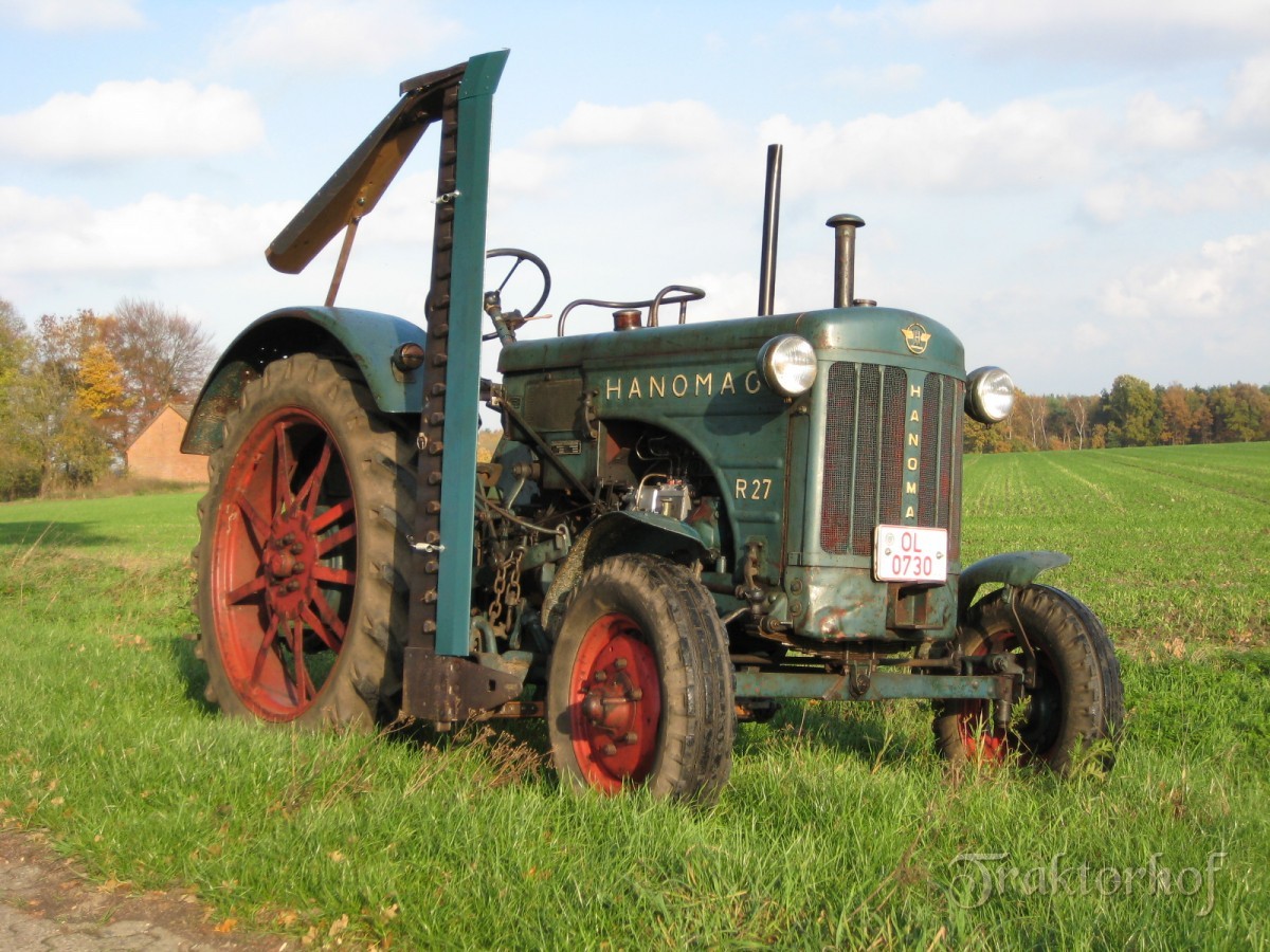 Hanomag R27, Baujahr 1957 - Das Oldtimer Traktor und Landmaschinen Forum