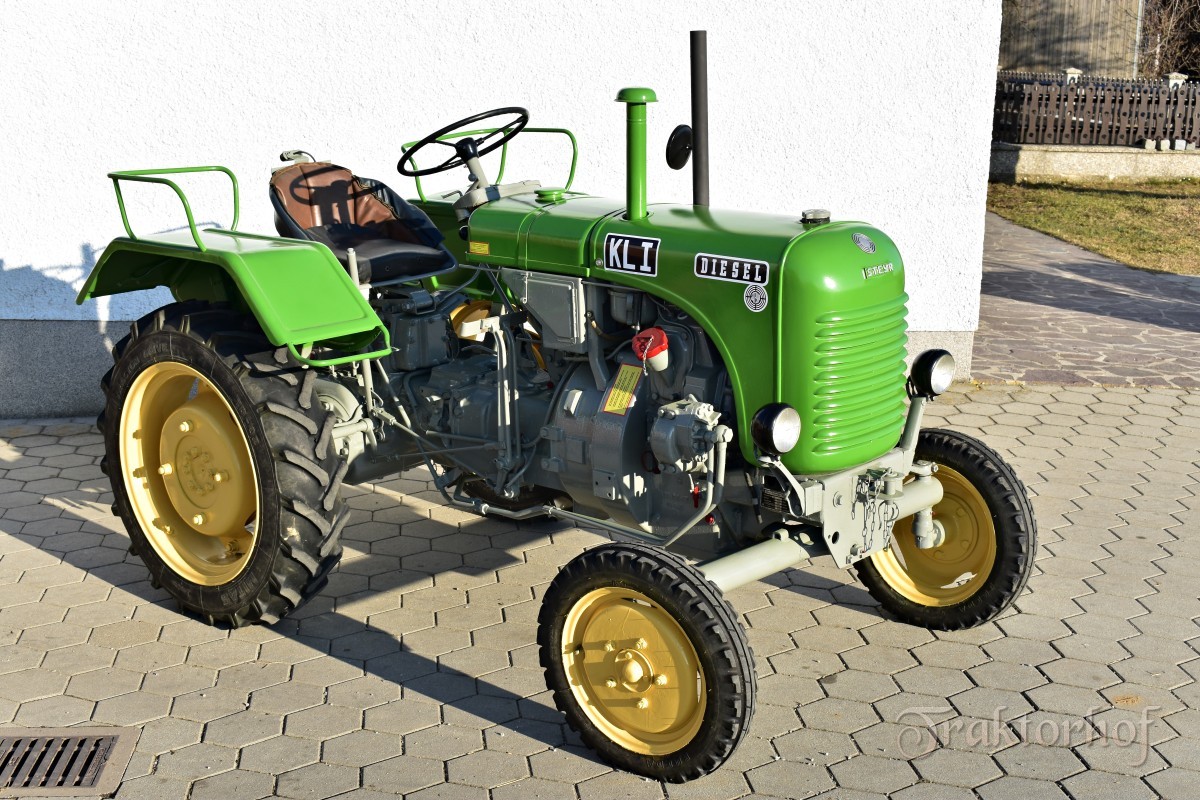 Steyr T80 nach der Restauration - Das Oldtimer Traktor und ...